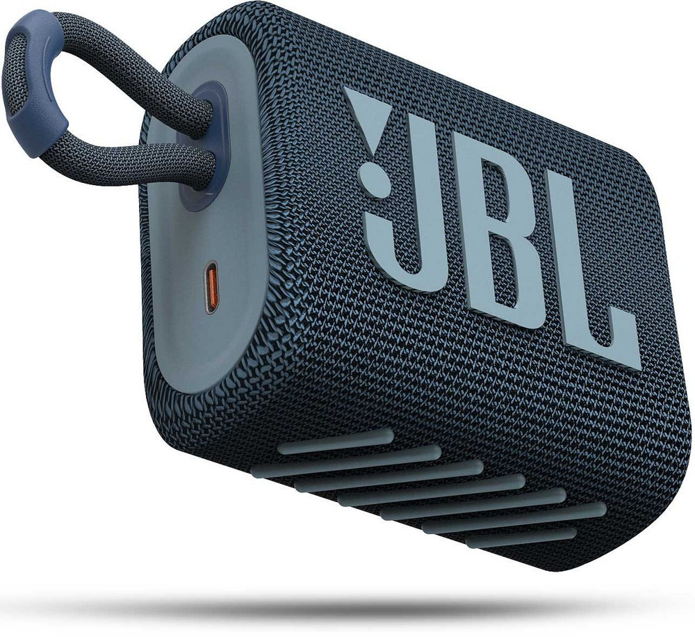 JBL GO3 přenosný reproduktor s IP67, Blue | obchod-samsung.cz